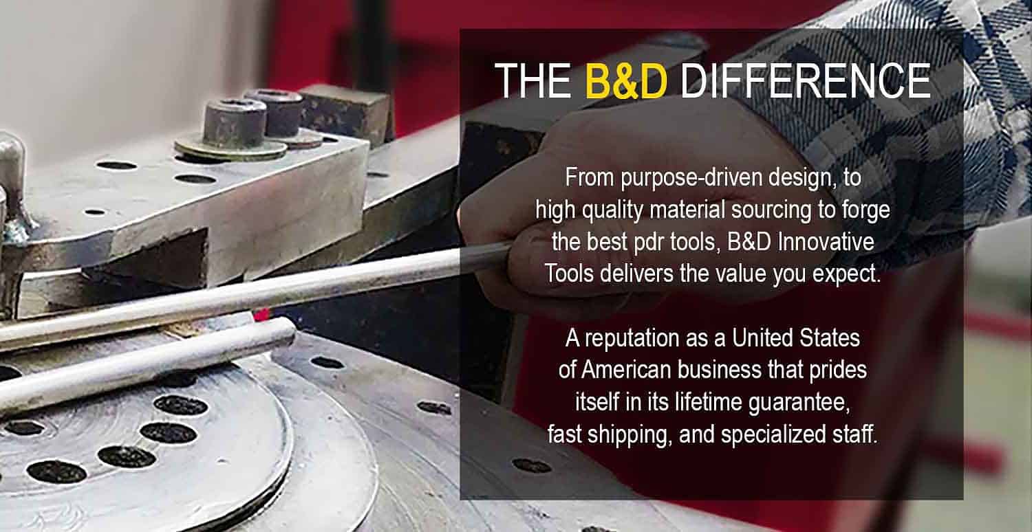 B&D Innovative Tools | PDR Tools Paintless Dent Removal Tools